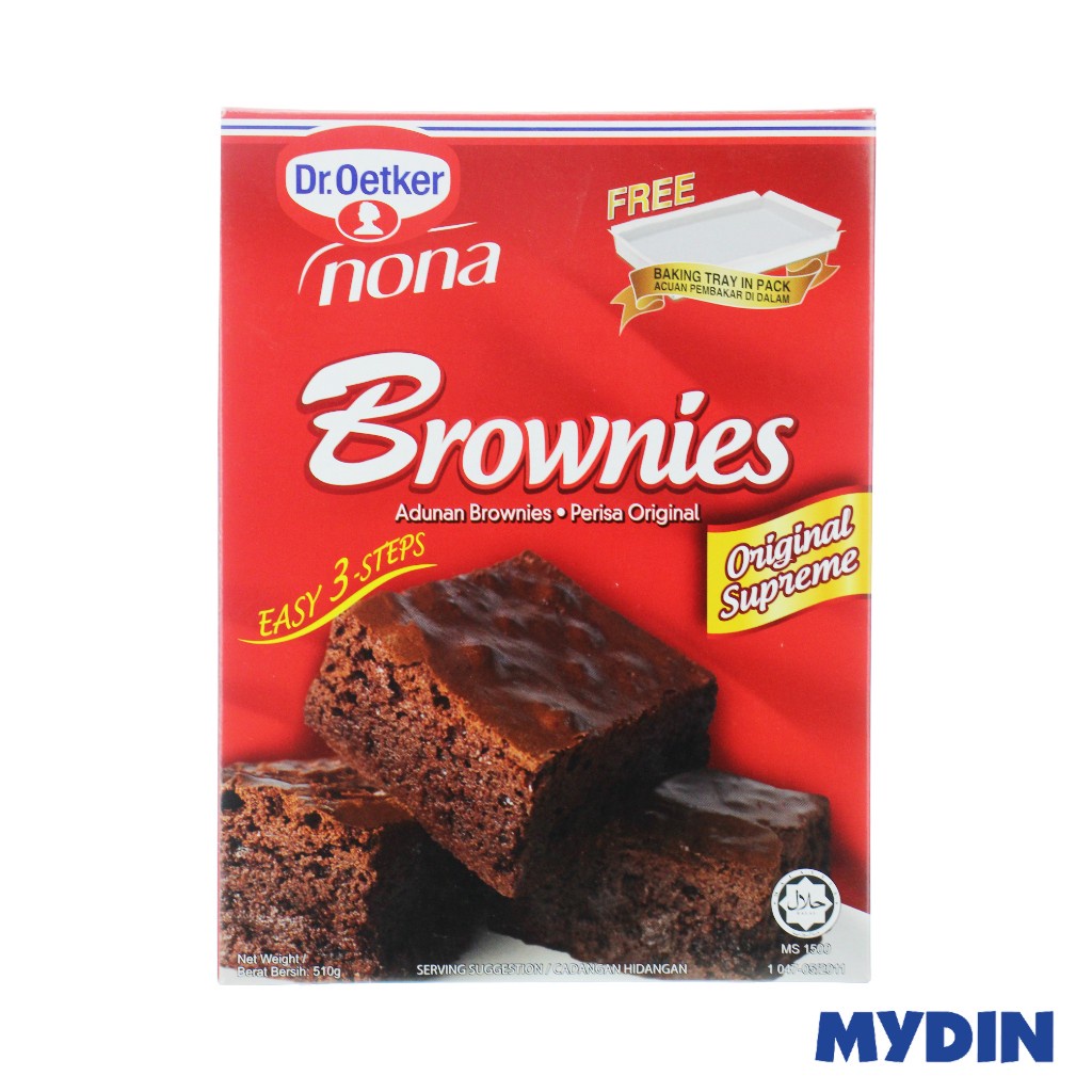 Dr. Oetker Nona Brownies Original Supreme (500g) | Shopee Malaysia