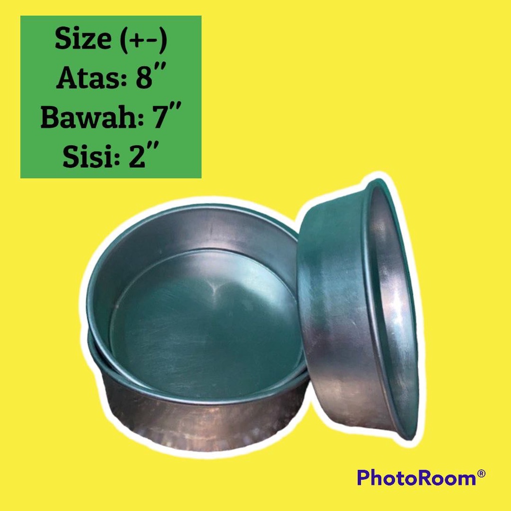 loyang bulat kek kuih/round cake mold (preloved) | Shopee Malaysia