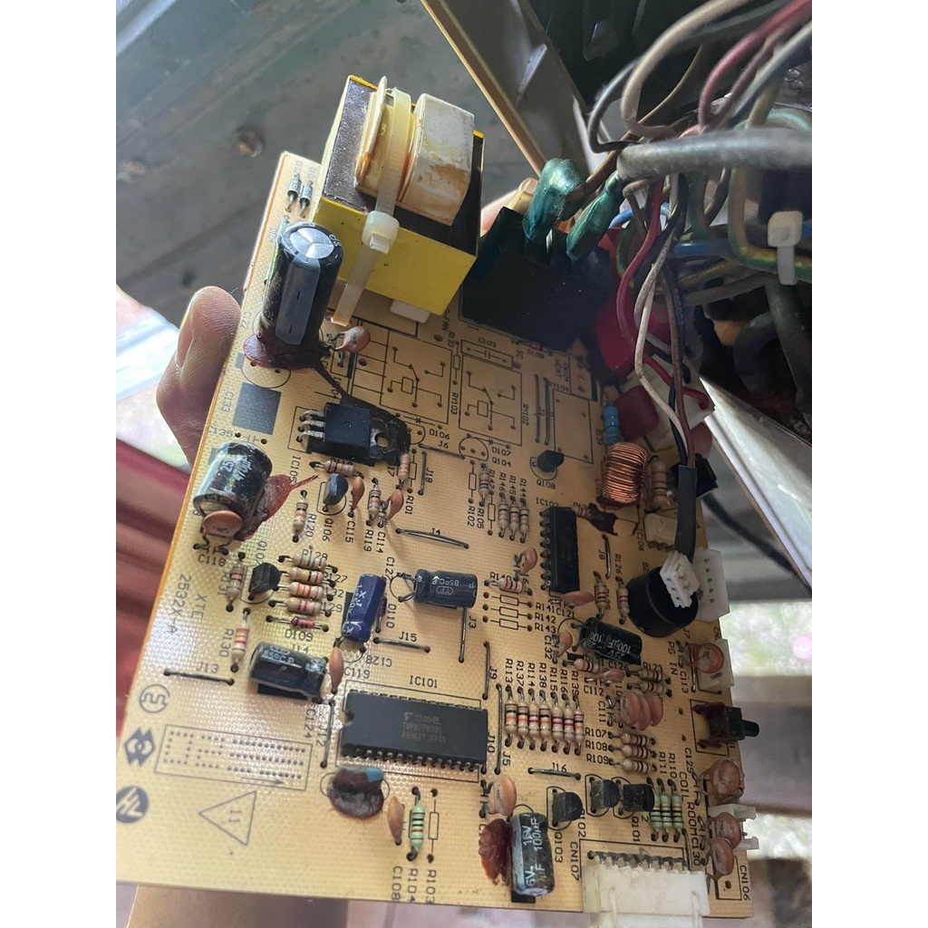 PCB SECOND HAND MISTRAL / THINK OLD TYPES AIRCOND INDOOR PC BOARD 2ND ...