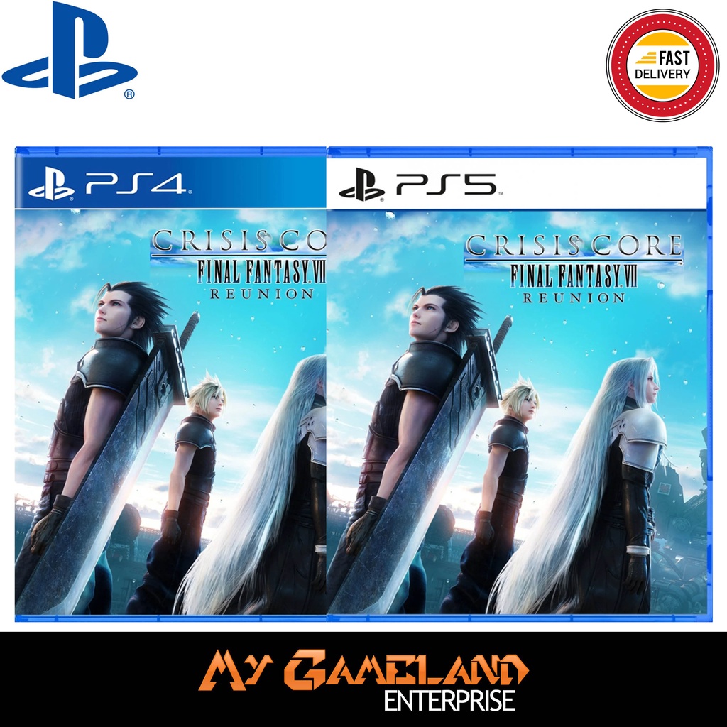 PS4 / PS5 Crisis Core Final Fantasy 7 VII Reunion (R2/R3)(English ...