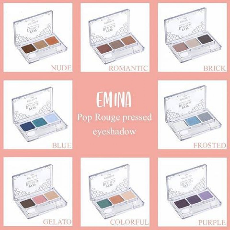 Emina POP ROUGE EYESHADOW - 3.3gr | Shopee Malaysia