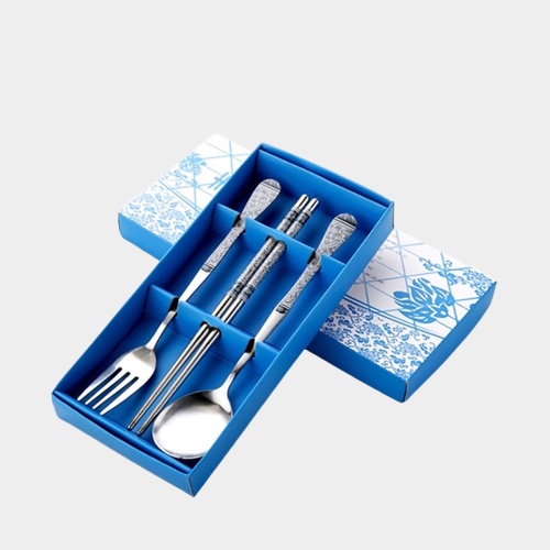 Tableware Dinnerware Flatware Spoon Chopsticks Cutlery Set Stainless ...