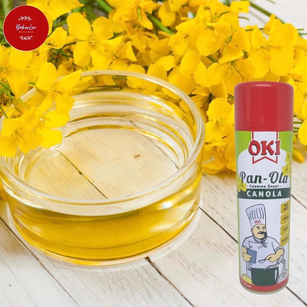 OKI PAN-OLA CANOLA SPRAY / NON STICK COOKING SPRAY 400G | Shopee Malaysia