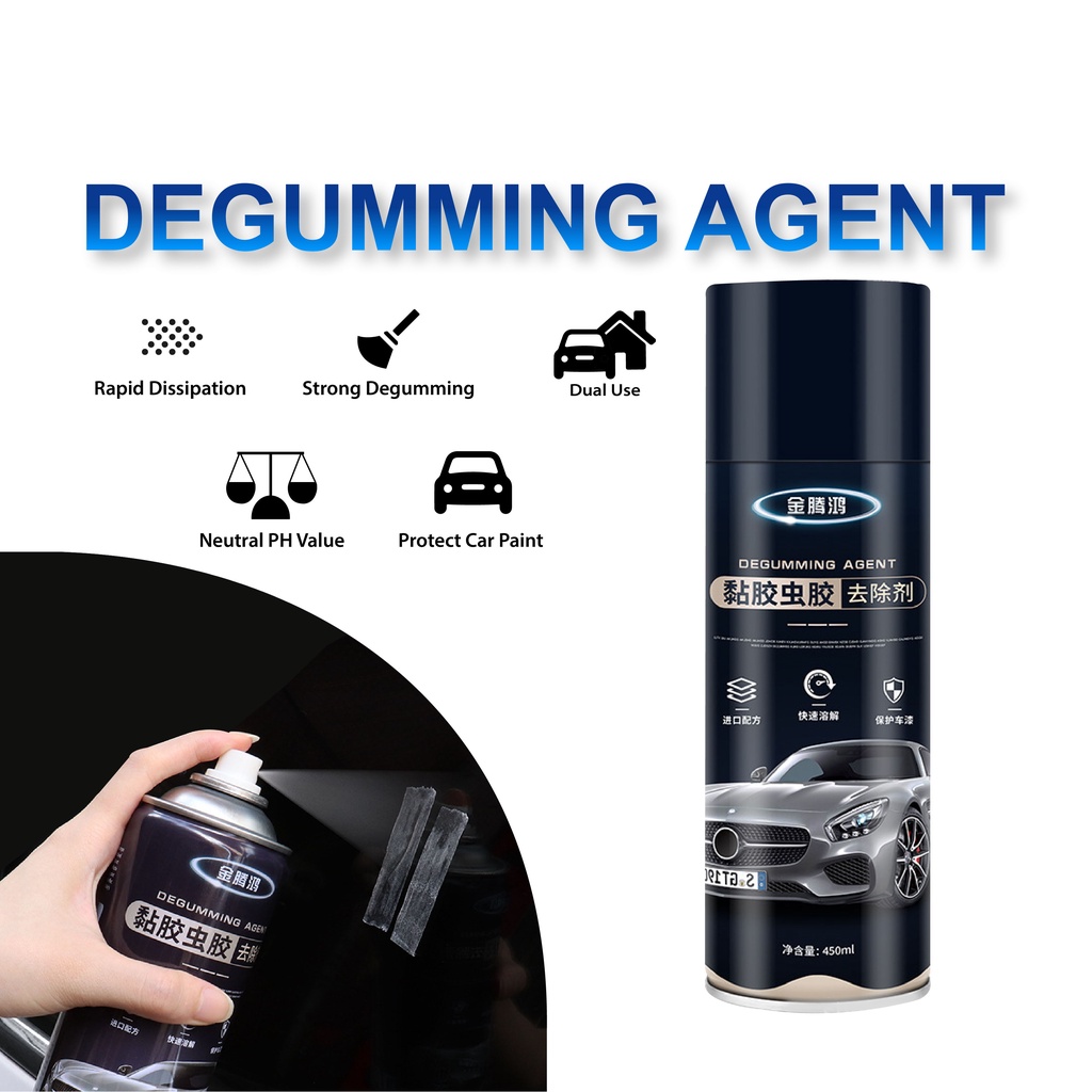 [[ West Malaysia ONLY ]] Degumming Agent Sticker Remover Cleaner Spray ...
