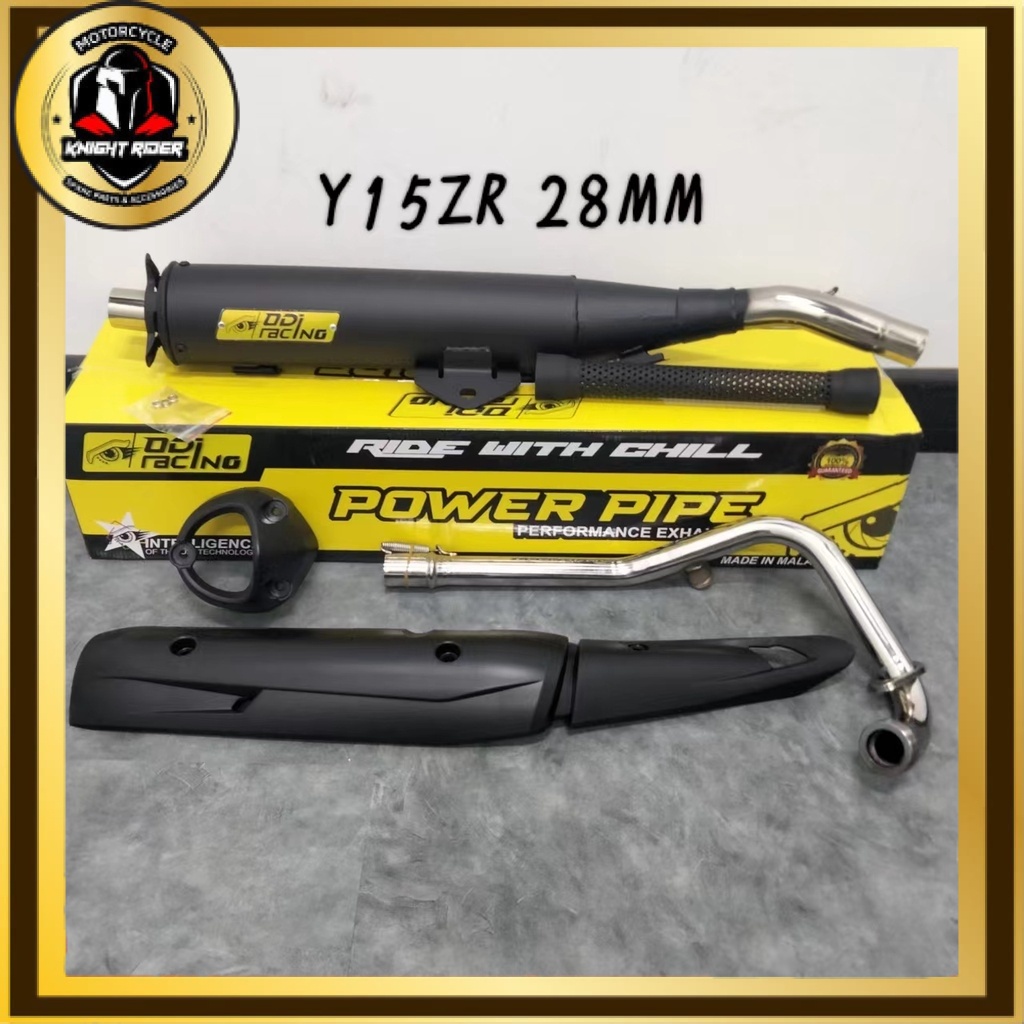 ODI RACING MUFFLER STANDARD Y15 Y15ZR 28MM EXHAUST PIPE OPEN RACING ...