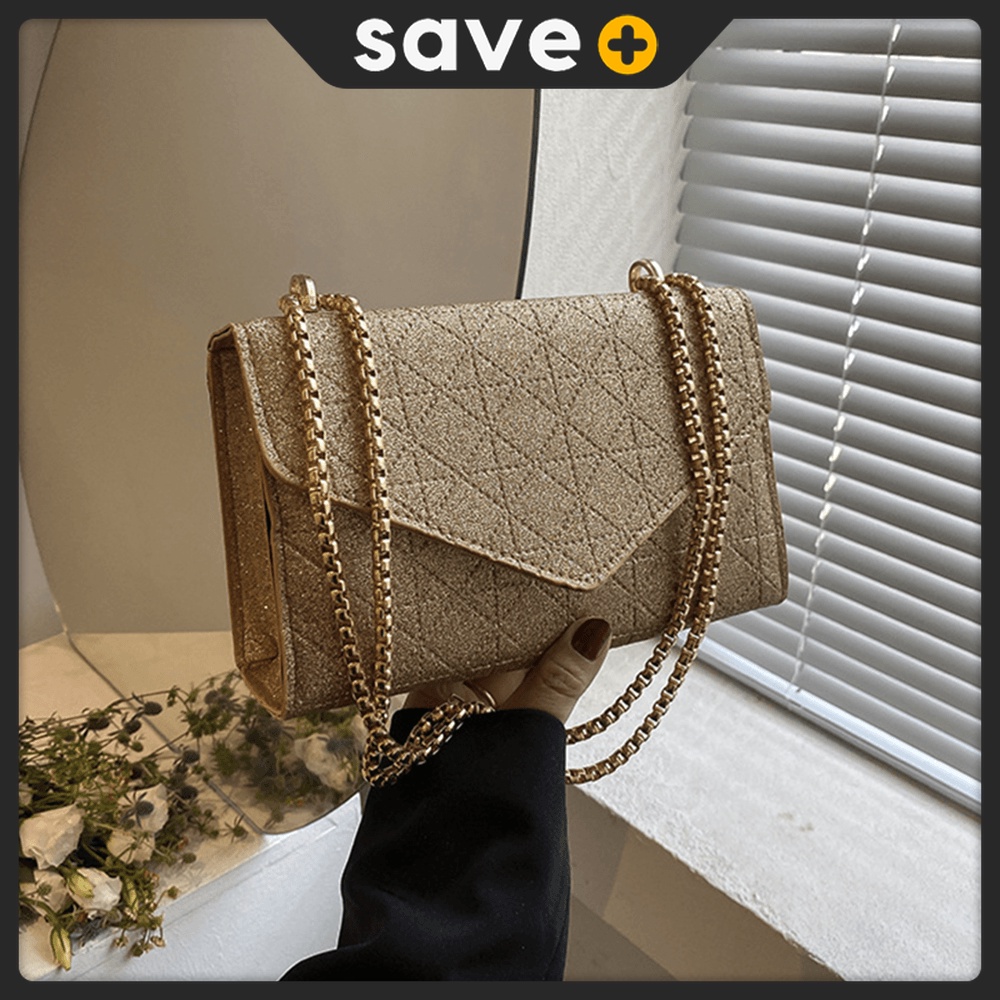 SAVE Trendy Fashion Ladies Chain Bag Women's Beg Bling Shoulder Bags Sling Bag Crossbody Handbag ...