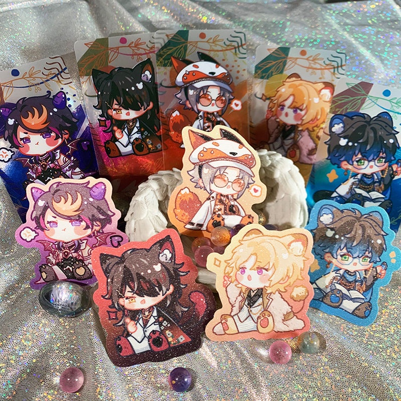 【CHAOS】 Luxiem Merch luca mysta ike vox shu | Shopee Malaysia