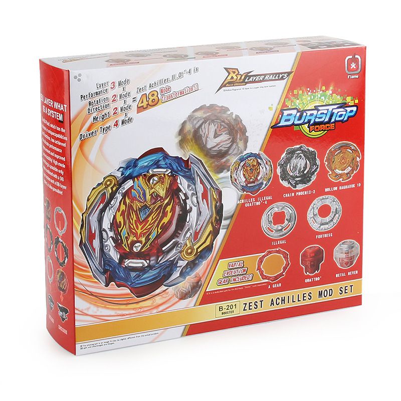 Arena The Master With The Metal-infused Beyblade B-201 B-198 B-176 Zest ...