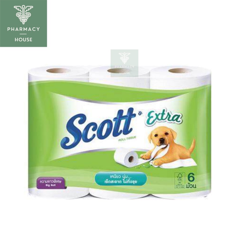 Scott Extra Tissue Paper 6 Rolls/Pkt | Shopee Malaysia