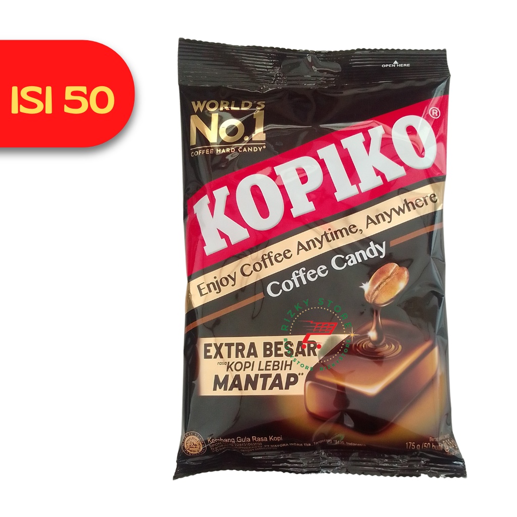 MAYORA Kopiko Candy 1 Pack 175 Grams 50 Pcs | Shopee Malaysia
