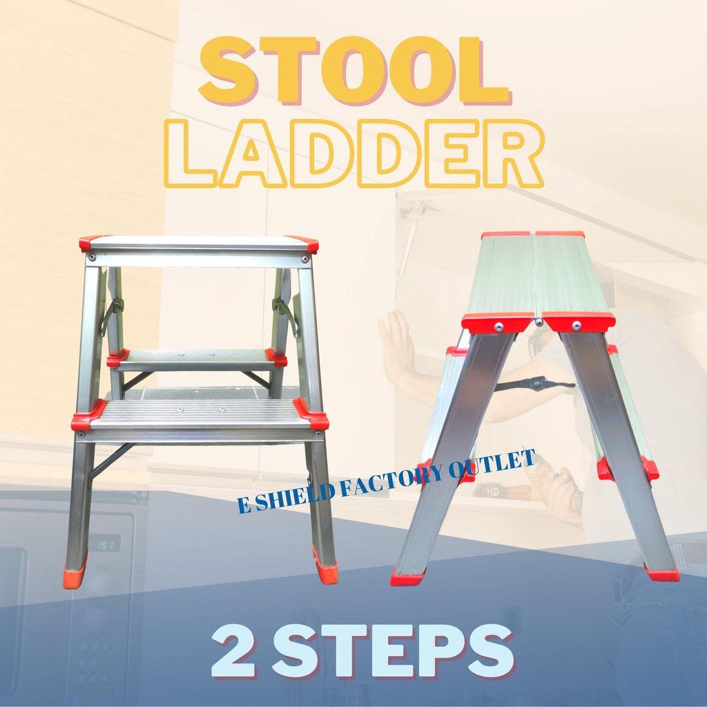 Stool Ladder Double Sided Ladder Household Platform Ladder Heavy Duty ...