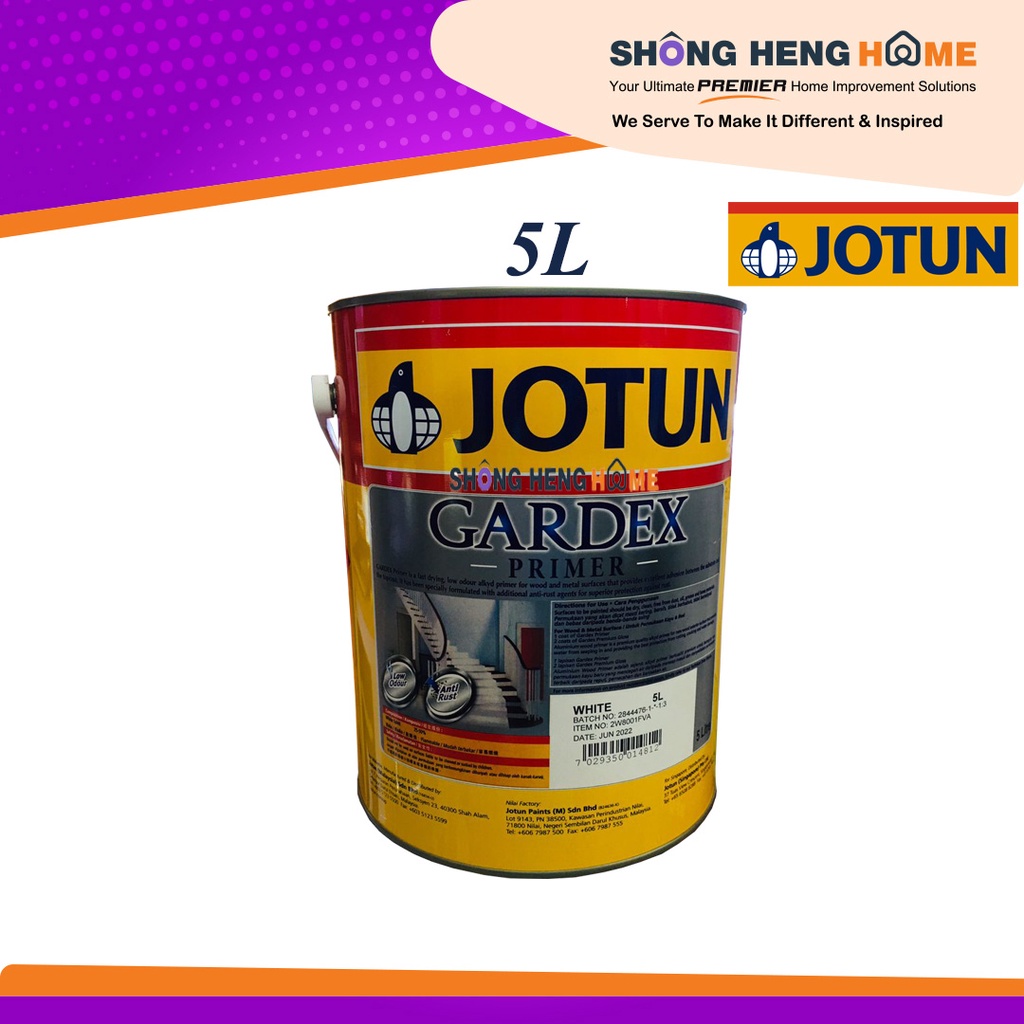 5L - JOTUN GARDEX PRIMER (Undercoat) | Shopee Malaysia