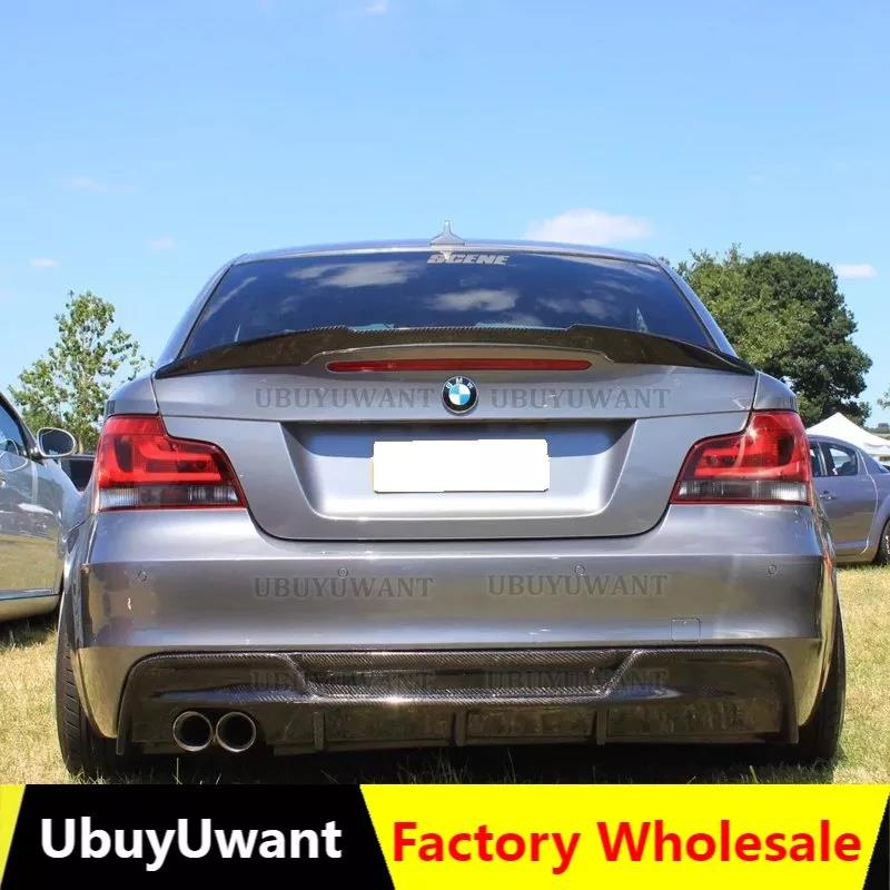 E82 M4 Style Spoiler High Quality ABS/ Real Carbon Fiber Rear Trunk ...