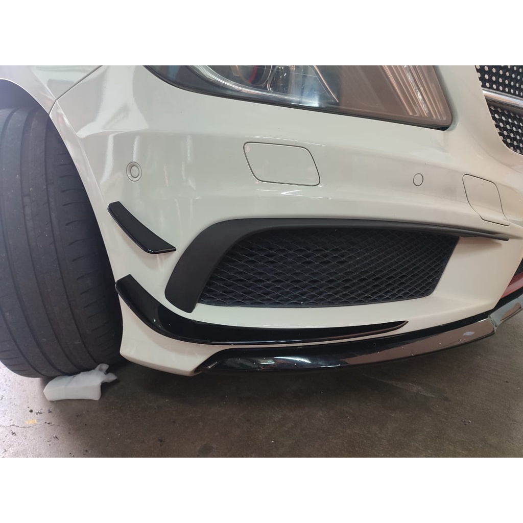 MERCEDES BENZ W176 A45 FRONT CANARD 6PCS | Shopee Malaysia