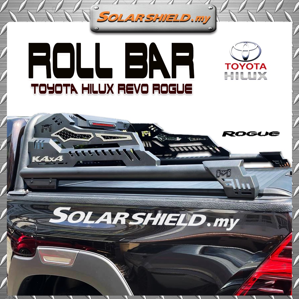 Toyota Hilux Rogue Roll Bar Armando 4x4 Spiral Sport Bar 4x4 Armando ...