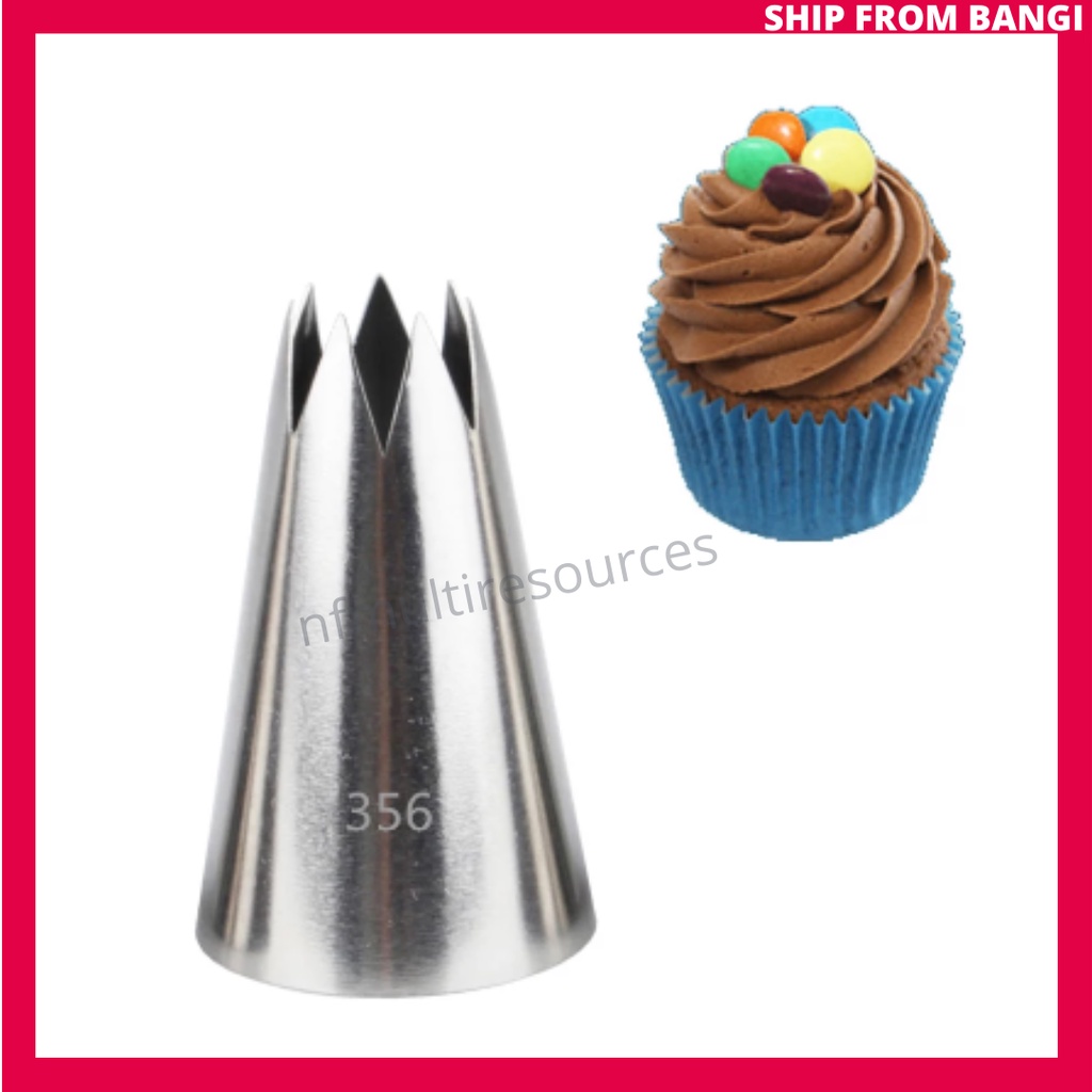 Nozzle Cake Decoration Icing Piping Tips Deco Churros Acuan Swiss Tart ...