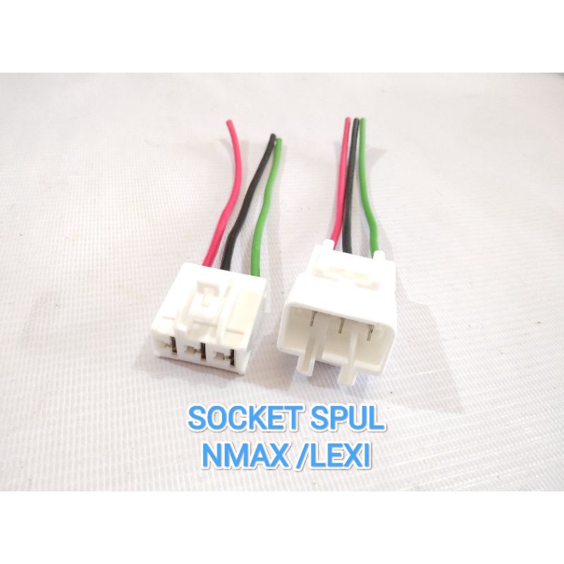NMAX AEROX LEXI HIGH QUALITY SPOOL SPUL CABLE SOCKET | Shopee Malaysia