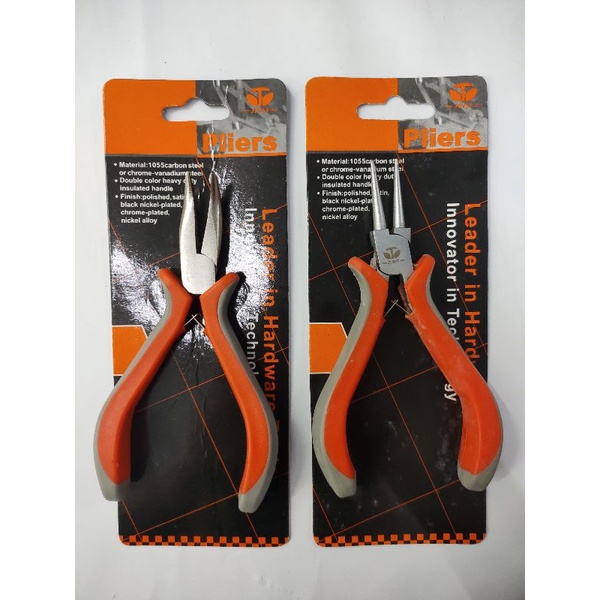 READY STOCK♨️MINI CUTTING PLIER GREY RED HANDLE P1300-4/P1300-5 POWER ...