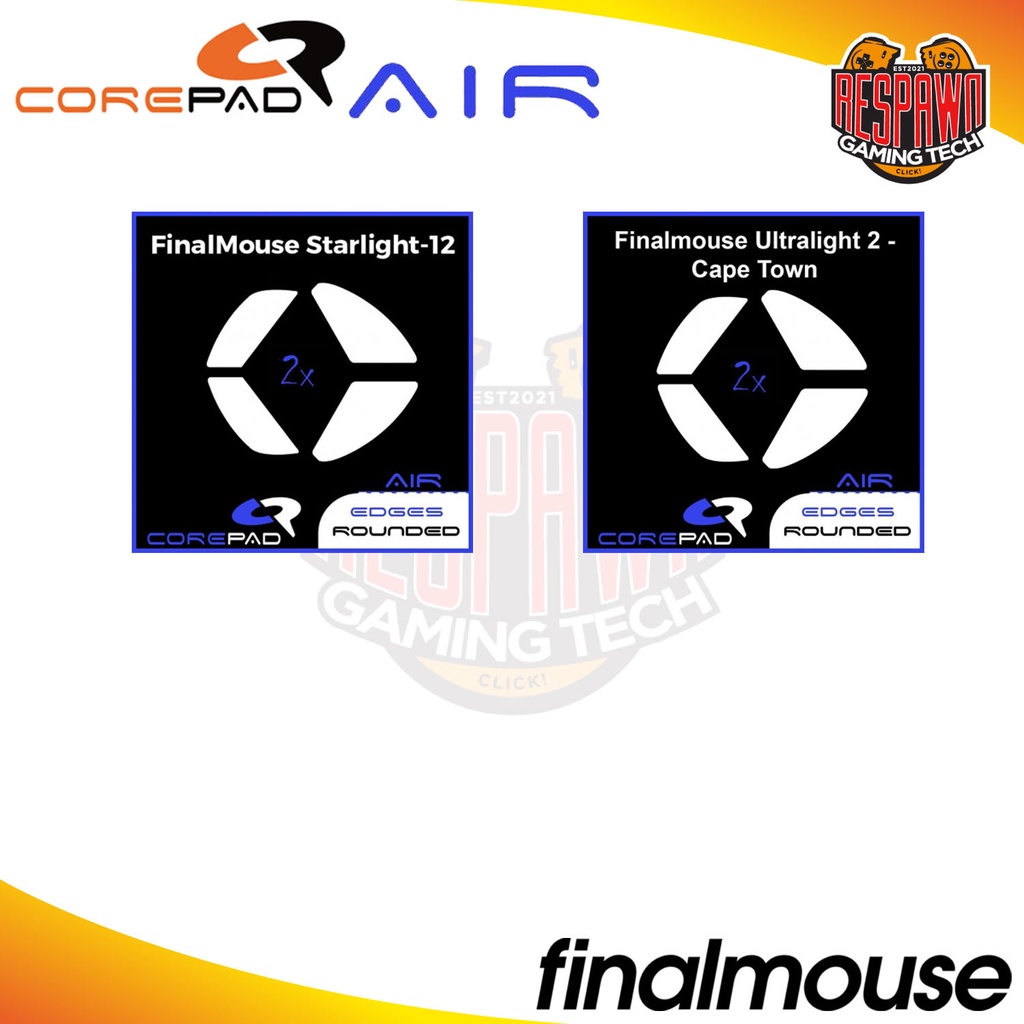 Corepad Skatez AIR - Finalmouse | Shopee Malaysia