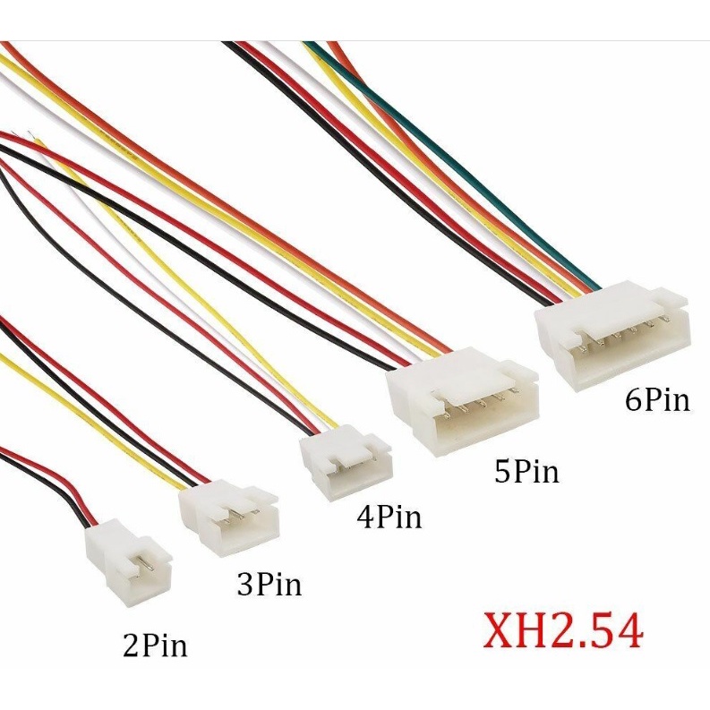 XH2.54 Male Connector Cable 2P 3P 4P 5P 6P (20cm) | Shopee Malaysia