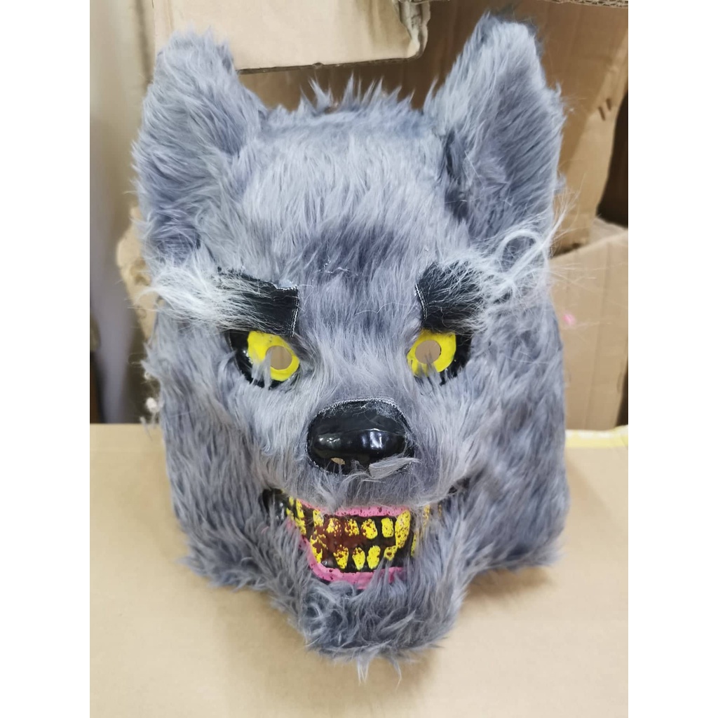 Killer wolf Bear Mask Halloween Creepy Bunny Mask Killer Bunny Mask ...