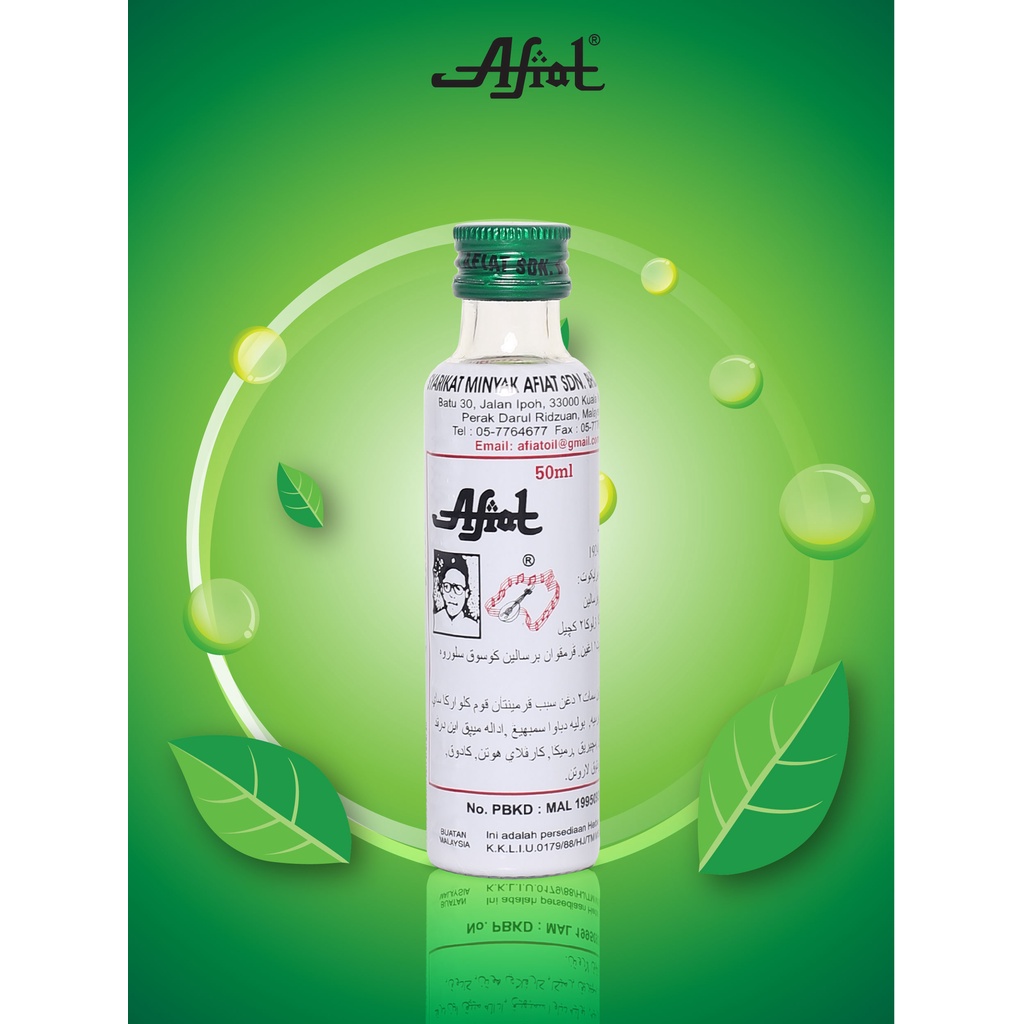 [100% ORIGINAL] Afiat Minyak Bulat 50ml | Shopee Malaysia