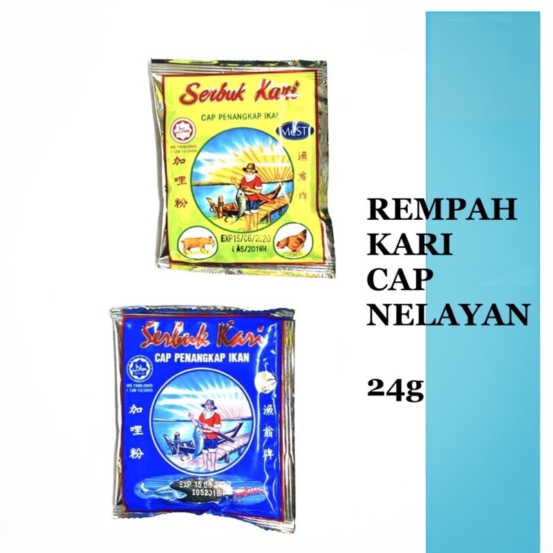 REMPAH KARI CAP NELAYAN 24g | Shopee Malaysia
