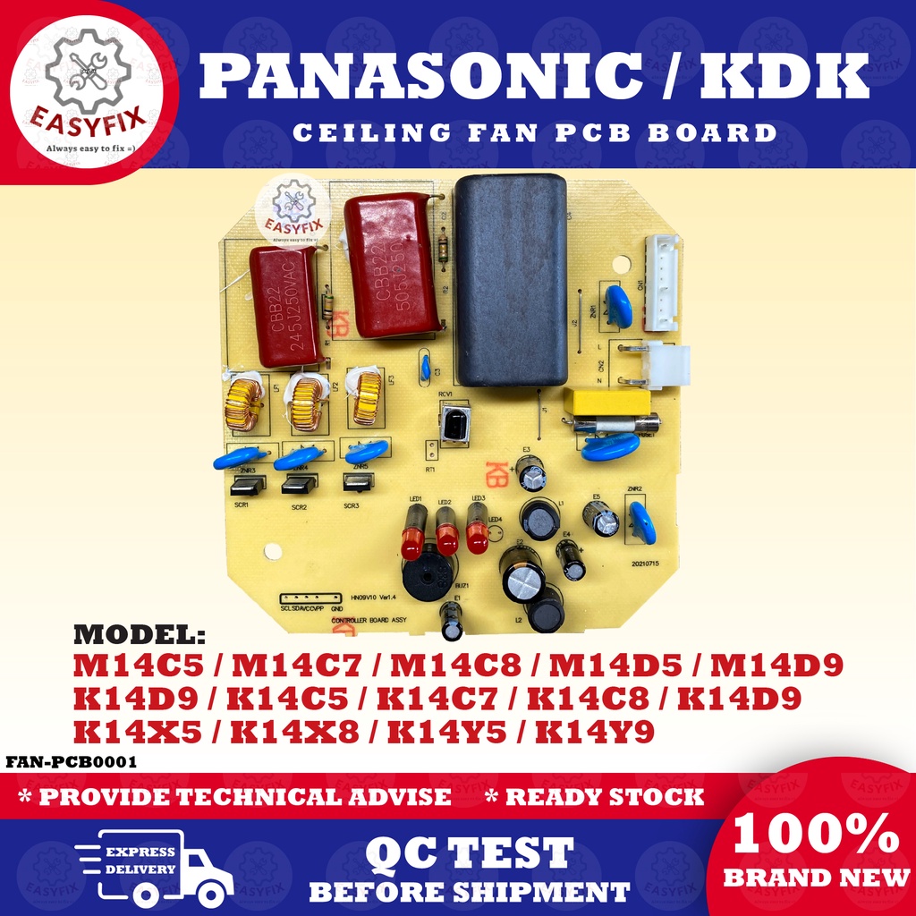 Panasonic Remote Control Ceiling Fan Circuit | Shelly Lighting