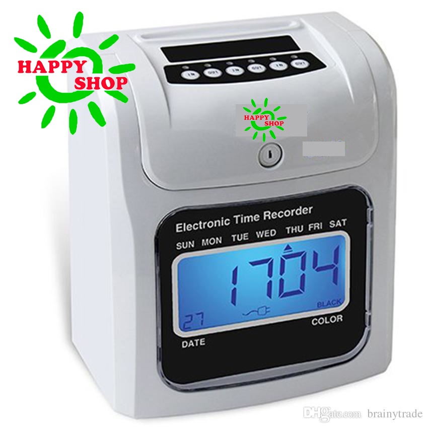 Time Recorder Digital Punch Card Machine Clocking Machine | Shopee Malaysia