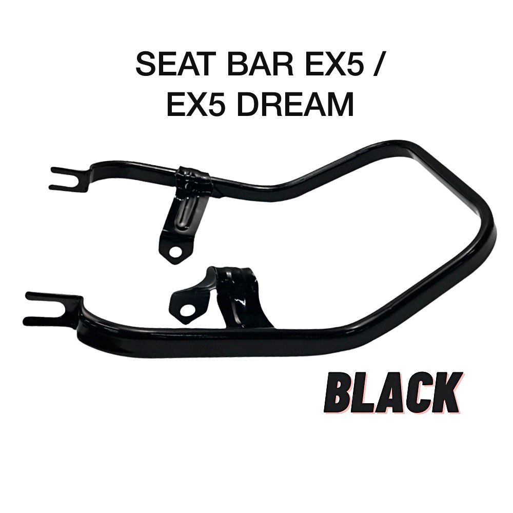 HONDA EX5 HP EX5 DREAM L BAR SEAT BAR SPOILER BELAKANG BLACK | Shopee Malaysia