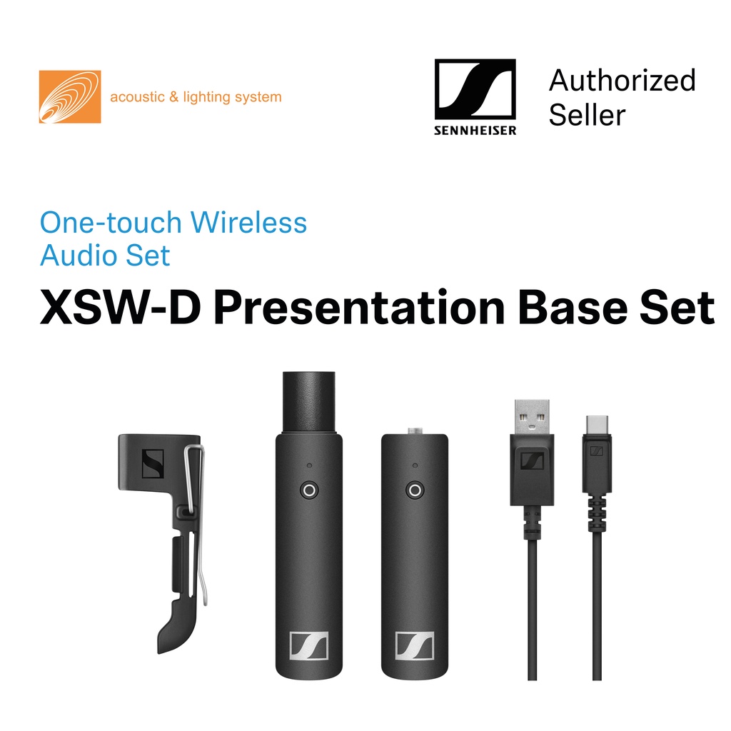 Sennheiser Presentation Base Set XSW-D | Shopee Malaysia