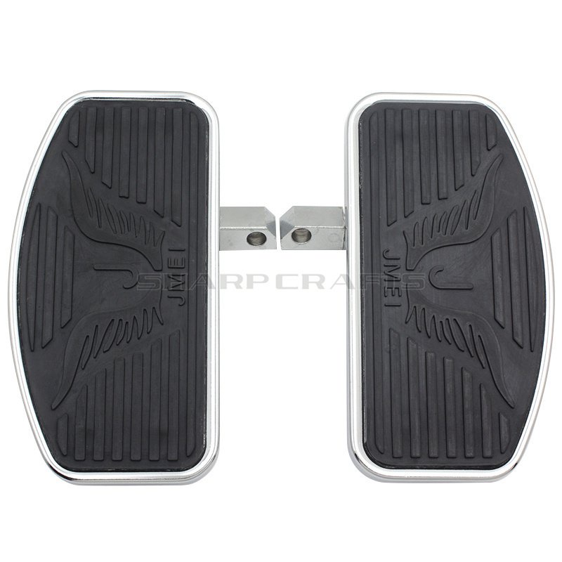UVPC 24MM Motorcycle Driver Front Rider Foot Pegs Floorboards ...