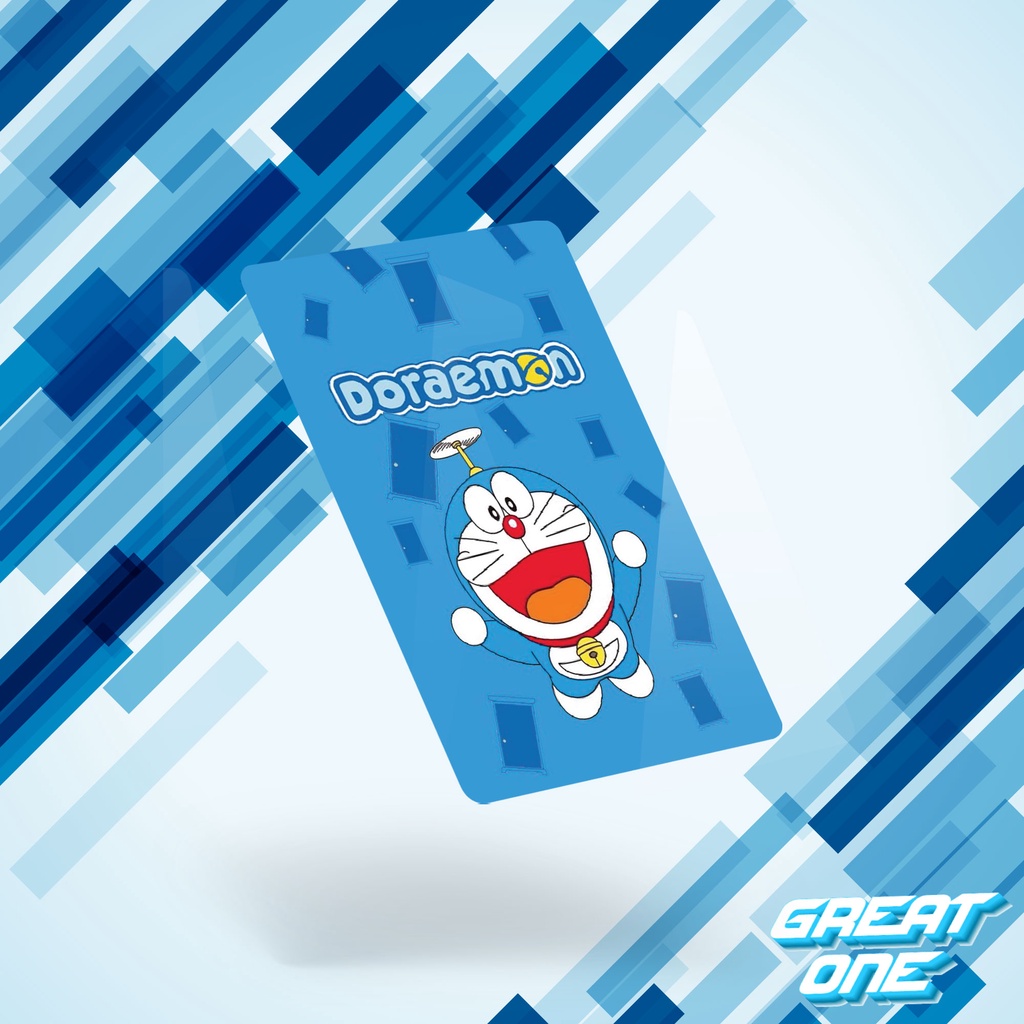 DORAEMON Card Cover Skin Access Touch n Go Skin ATM Bank Debit Credit ...