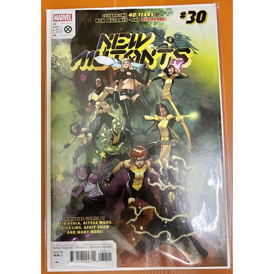 New Mutants # 30-A ( Rafael De Latorre ) | Shopee Malaysia