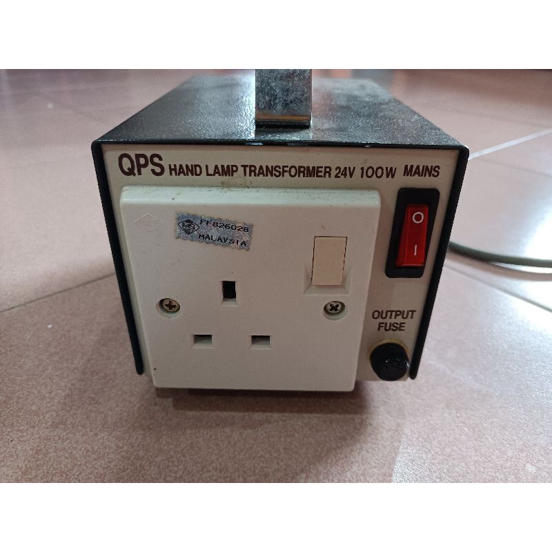 QPS Hand Lamp Transformer 24V 100W | Shopee Malaysia