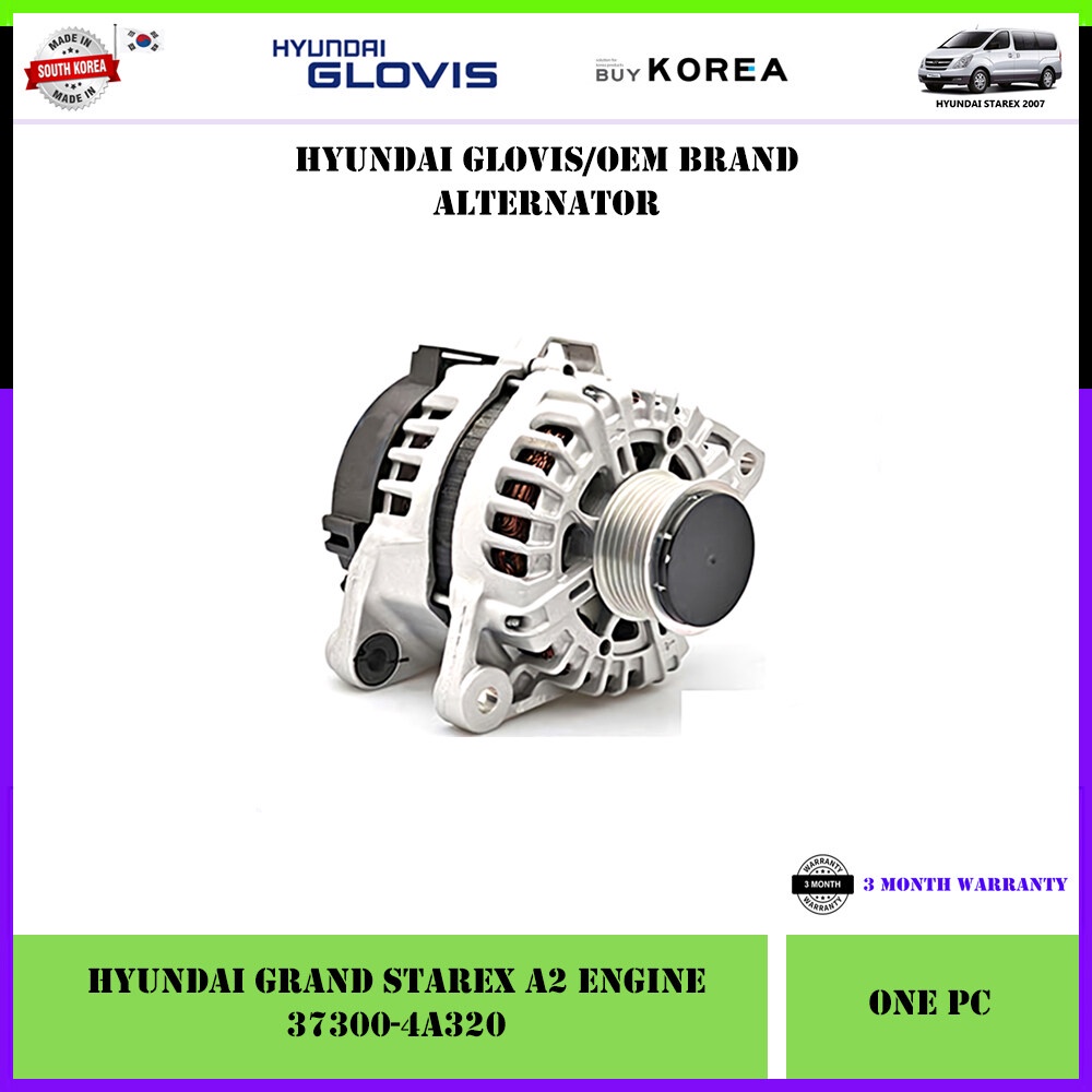 (ST-1) Hyundai Grand Starex A2 Engine Hyundai Glovis Alternator (37300 ...