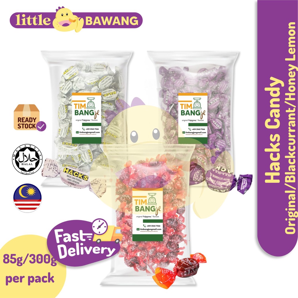 Hacks Candy Honey Lemon Sweet Original Hack Blackcurrant sweets candies ...