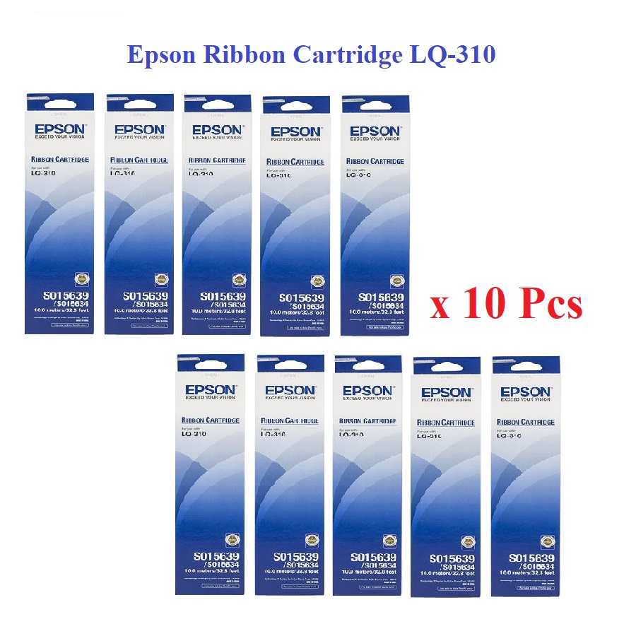 EPSON LQ-310 RIBBON CARTRIDGE (10 Pcs) | Shopee Malaysia