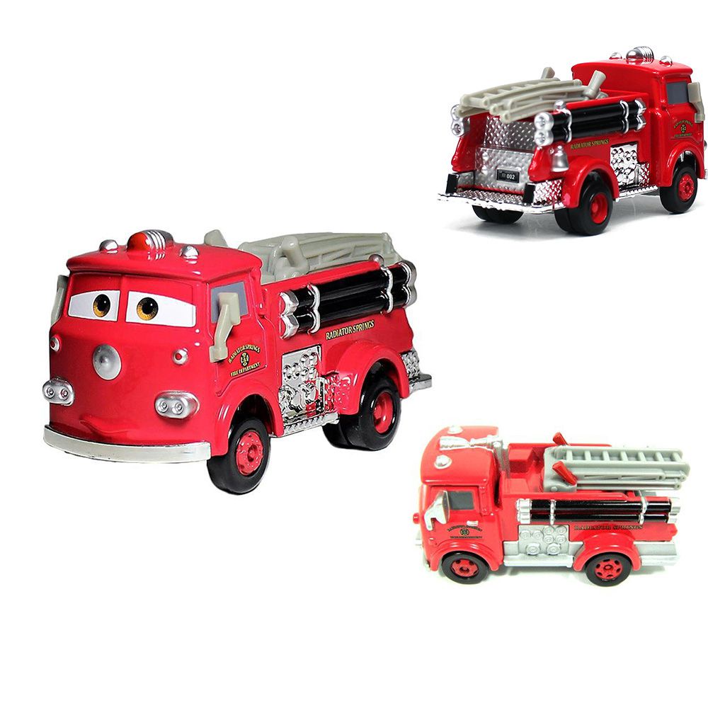 Disney Red Cars Fire Truck Bring Action Scenes To Life With Details ...