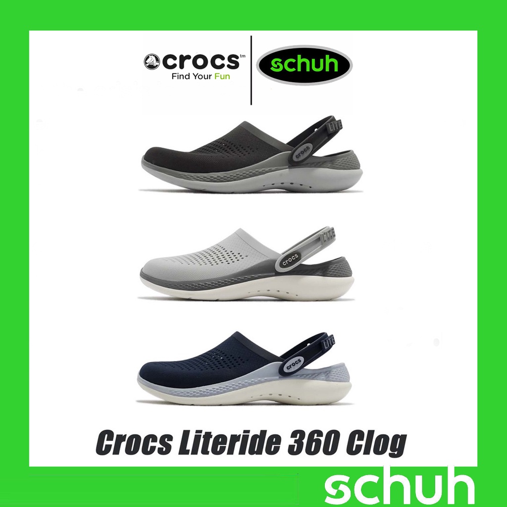 Crocs Literide 360 Clog Hole Shoes Casual Men's Women's Couple Style ...