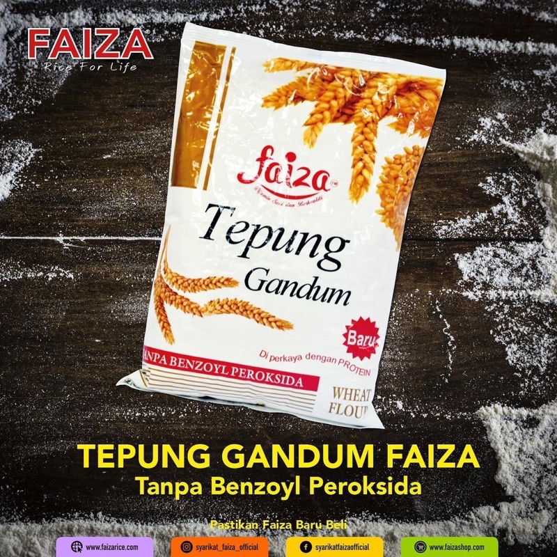 [READY STOCK] Tepung Gandum Faiza 1Kg | Shopee Malaysia