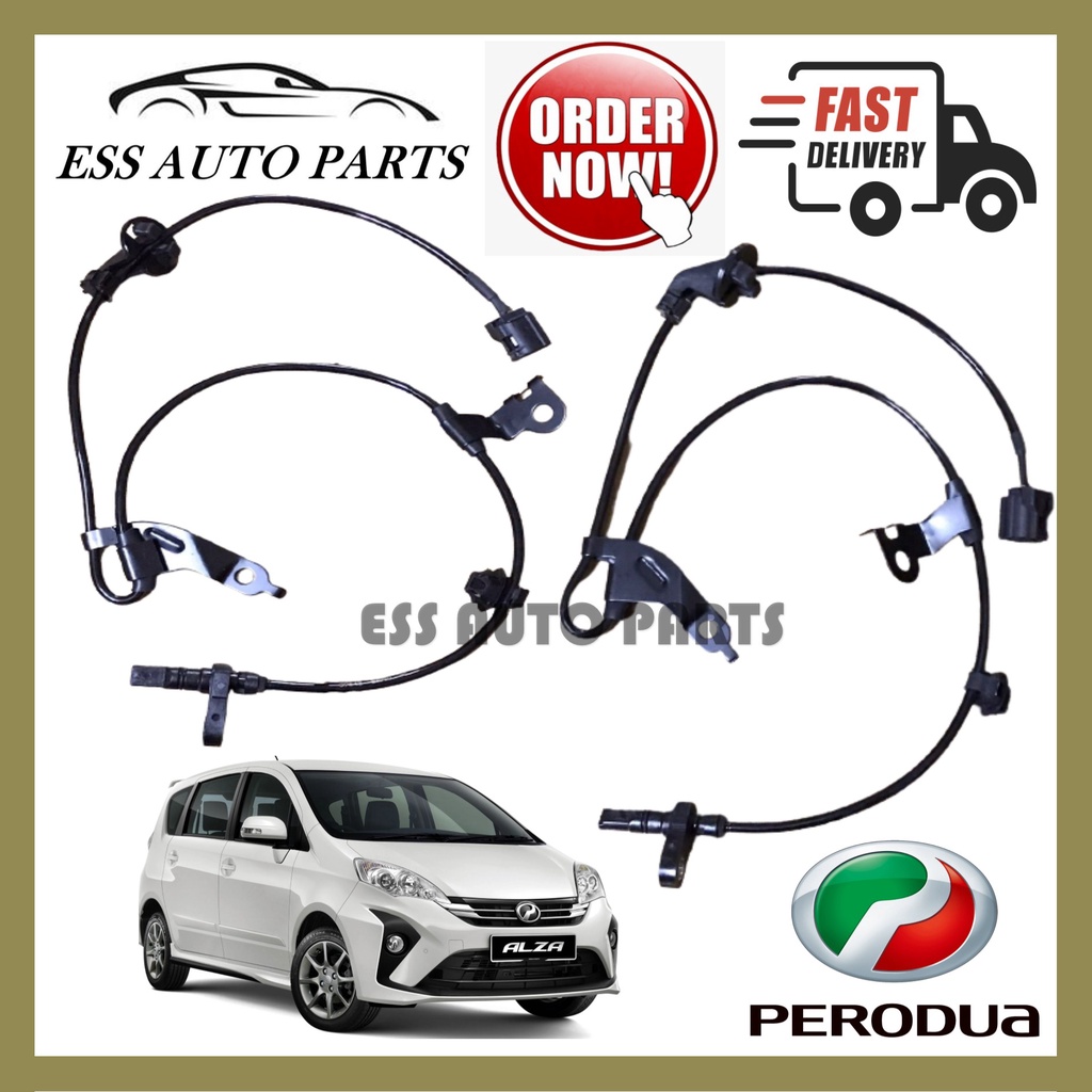 PERODUA ALZA / AXIA FRONT(DEPAN) ABS SENSOR LH(KIRI) & RH(KANAN) (89543 ...