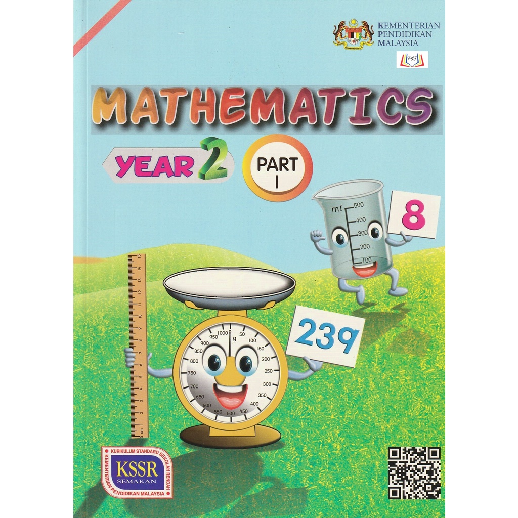 MATHEMATICS STD 2 PART 1 (TEXTBOOK) (DLP) | Shopee Malaysia
