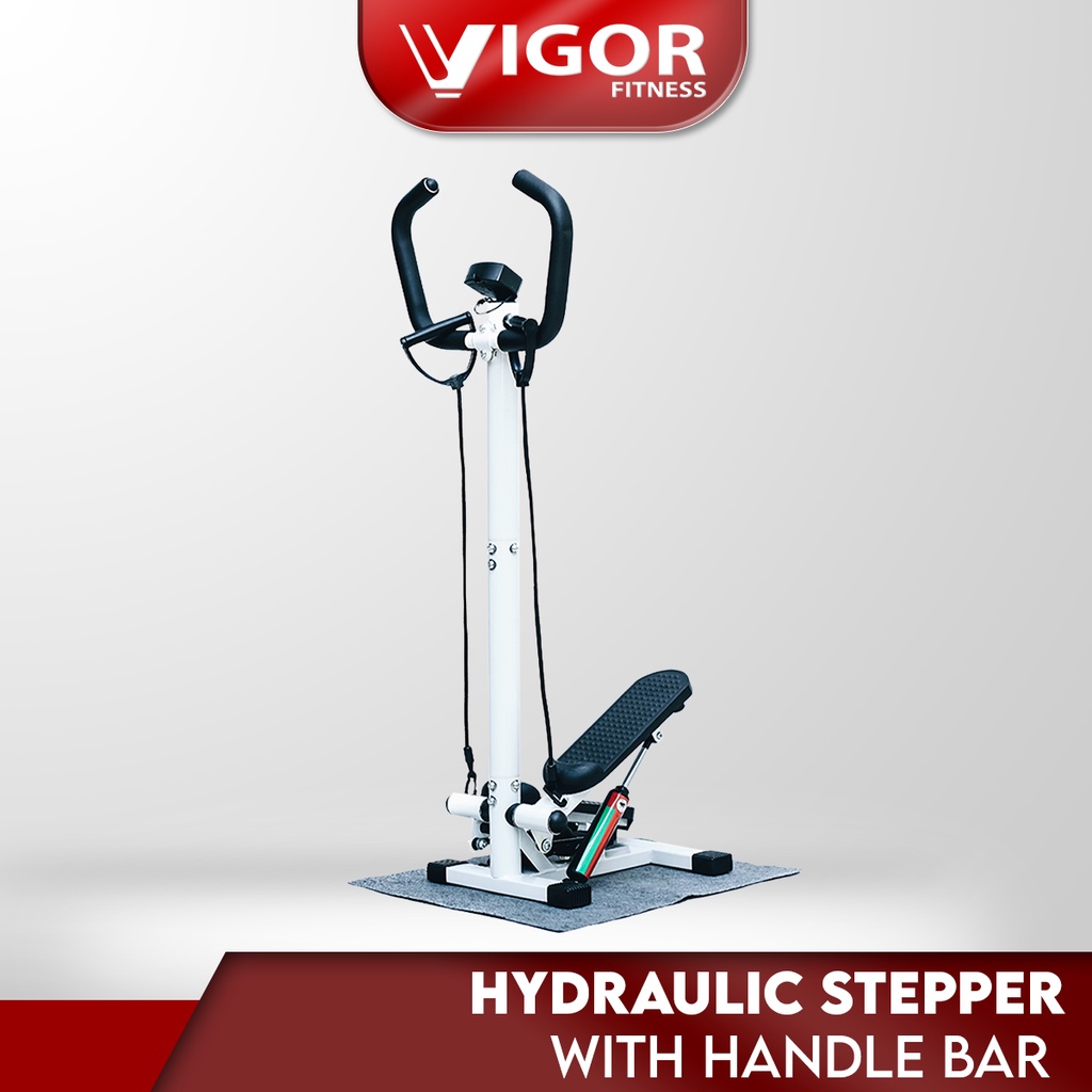 Vigor Fitness Hydraulic Stepper With Handle Bar / Stepper Hidraulik ...