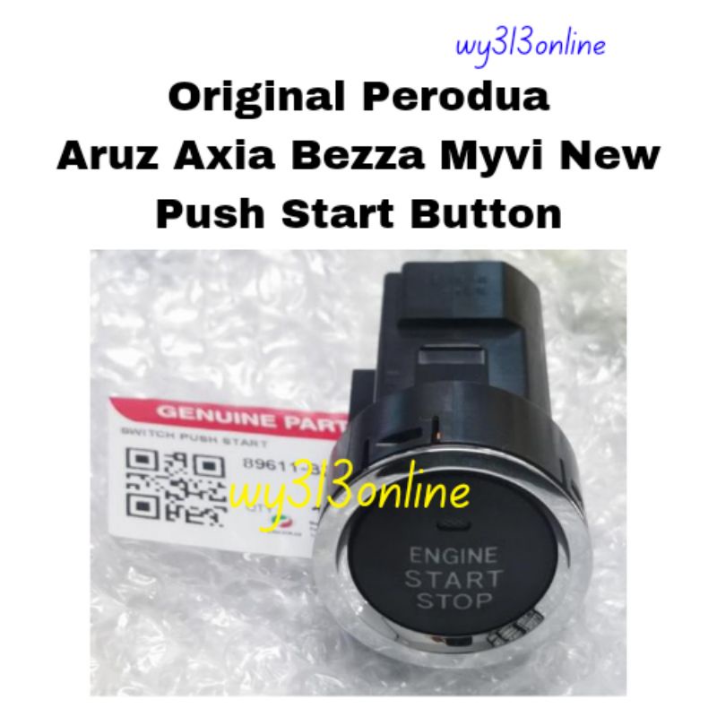 Original Perodua Myvi Bezza Aruz Axia New Push Start Button Switch ...