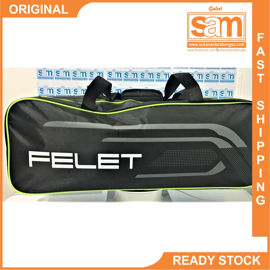 BEG BADMINTON DUA RUANG FELET DTBAG50 BADMINTON BAG DOUBLE COMPARTMENT ...