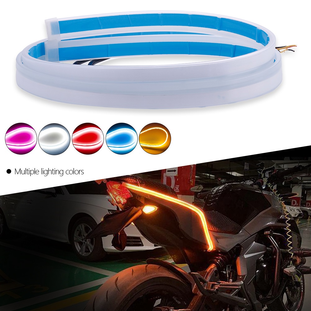 12v universal drl motorcycle light led daytime running light waterproof ...