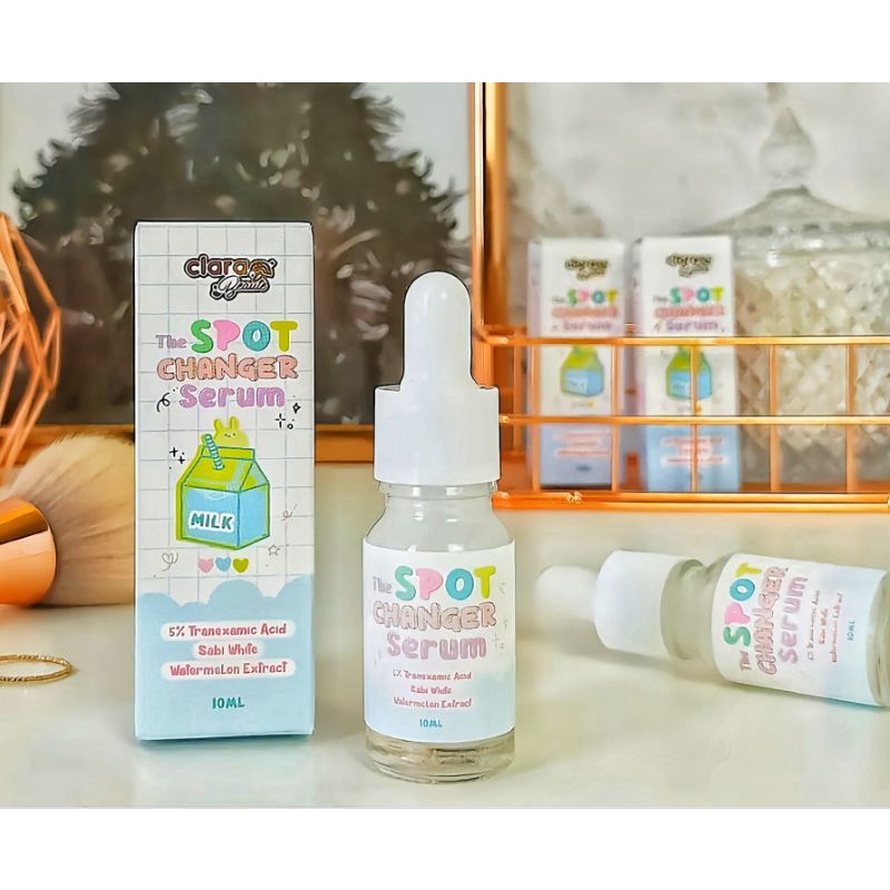 CLARA OIL CERA GLOW OIL SPOT SERUM CLARA SPOT CHANGER CLARA GLOW + FREE ...