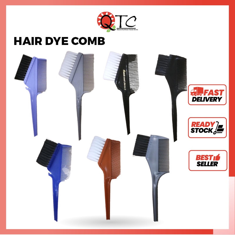 Sikat Warna Dye Comb / Brush Hair Dye Hair Styling Sikat Rambut Sikat ...