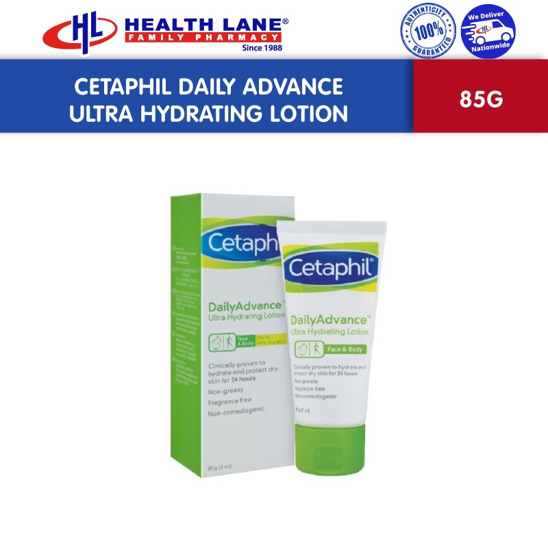 Cetaphil Daily Advance Ultra Hydrating Lotion (85g) | Shopee Malaysia